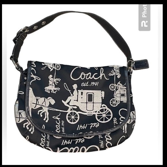 Coach | Bags | Coach Carriage Cargo Print Purse | Poshmark